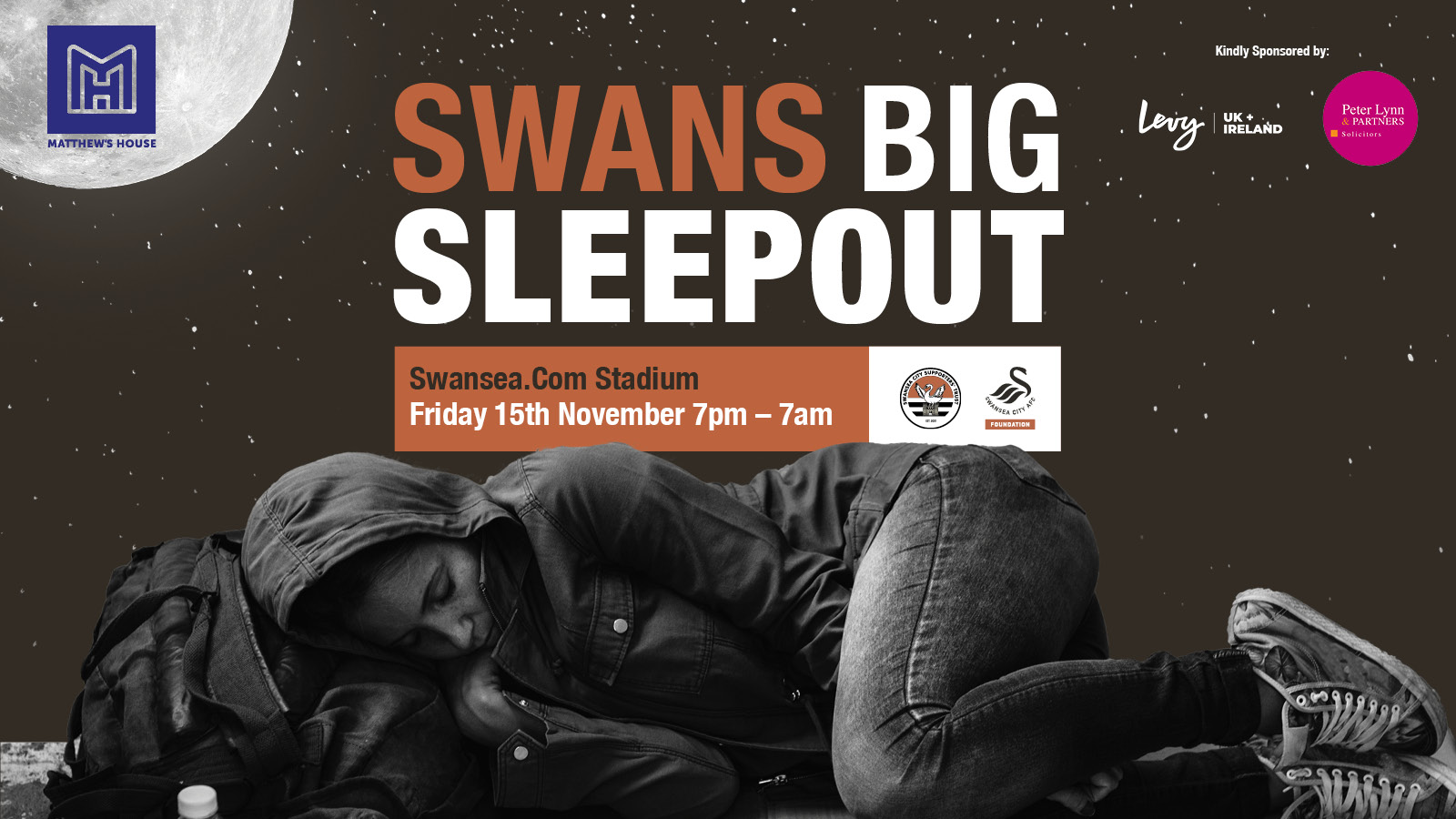Swansea City AFC Foundation and Matthew’s House to host the return of ‘Swans Big Sleep Out ...
